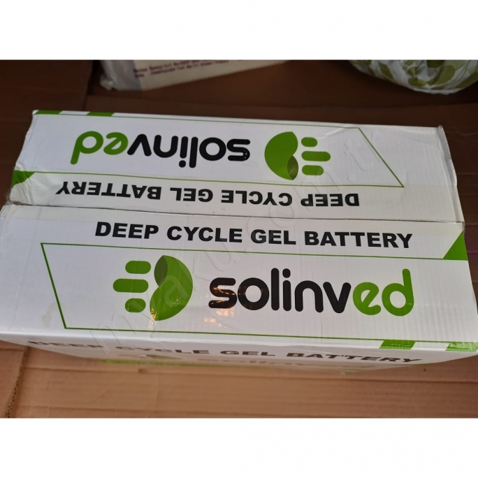 150Ah Amper Solinved Solar Jel Deep Cycle Akü Fiyatı ve Özellikleri