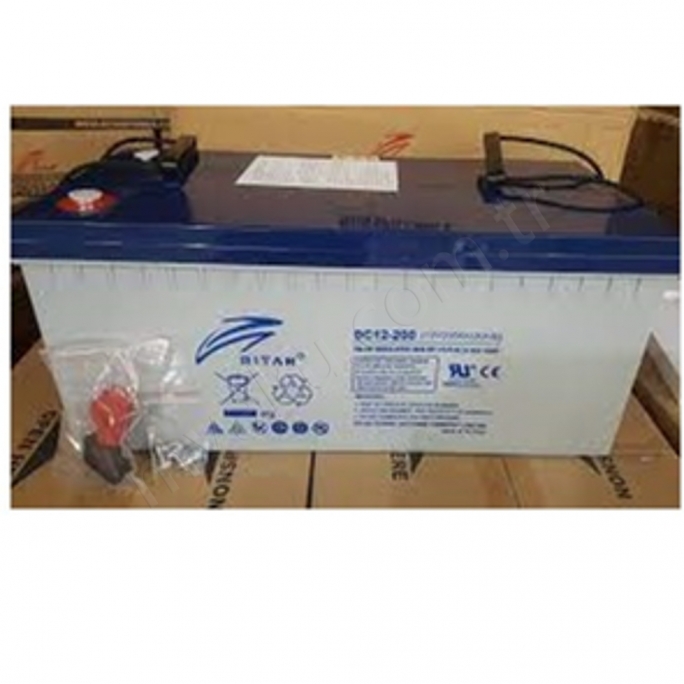 200Ah Amper Ritar Jel Akü Dg12-200Ah Fiyatı ve Özellikleri
