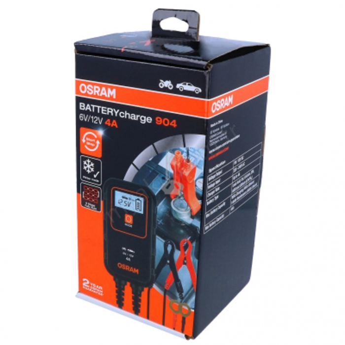 6V 12V 4Ah Amper Osram Aku Sarj Cihazı Oebcs904 Fiyatı ve Özellikleri